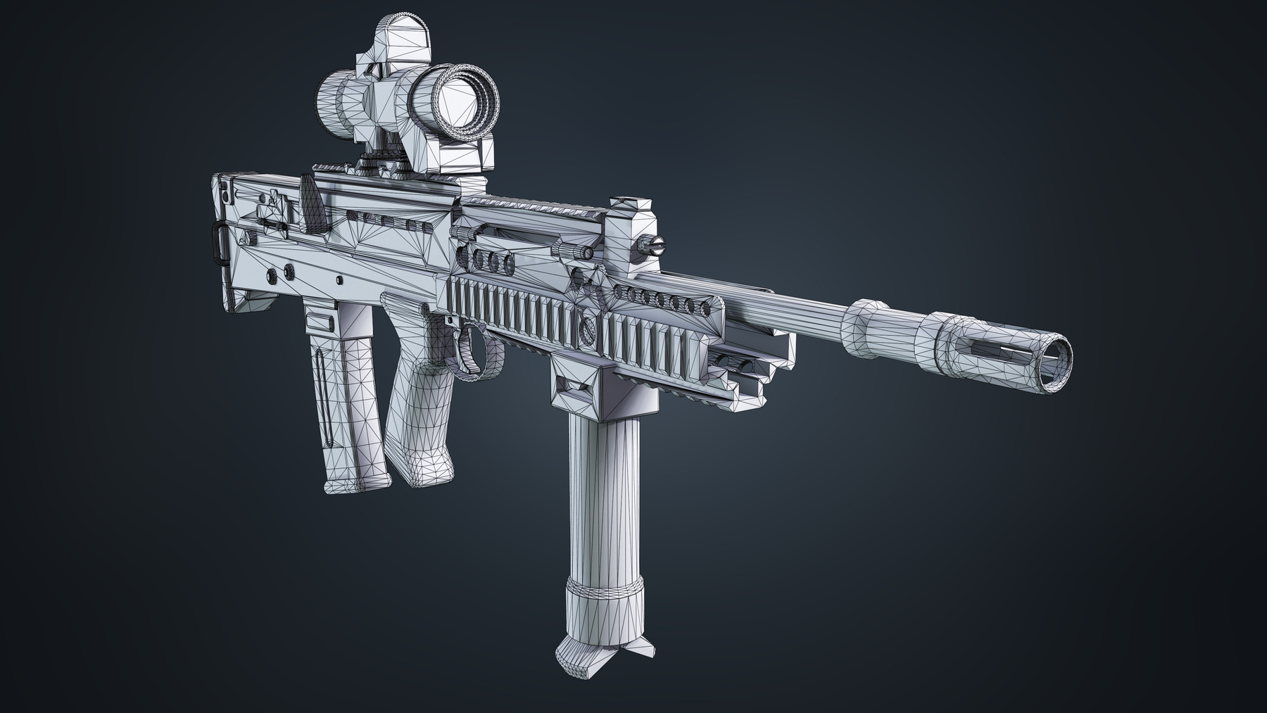 ArtStation - SA80 a2 Rifle | Game Assets