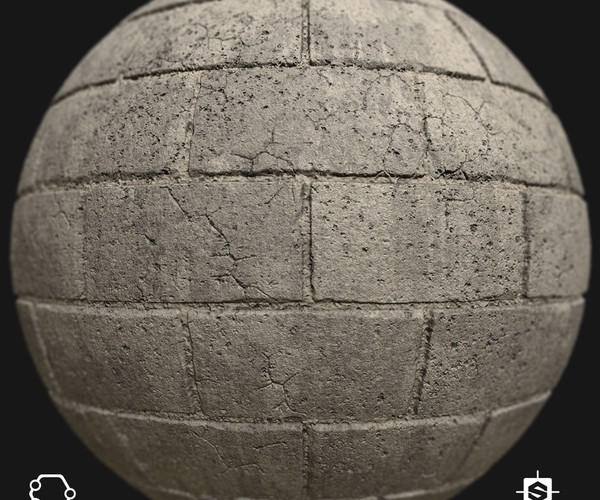 ArtStation - Concrete blocks - Substance Designer | Resources