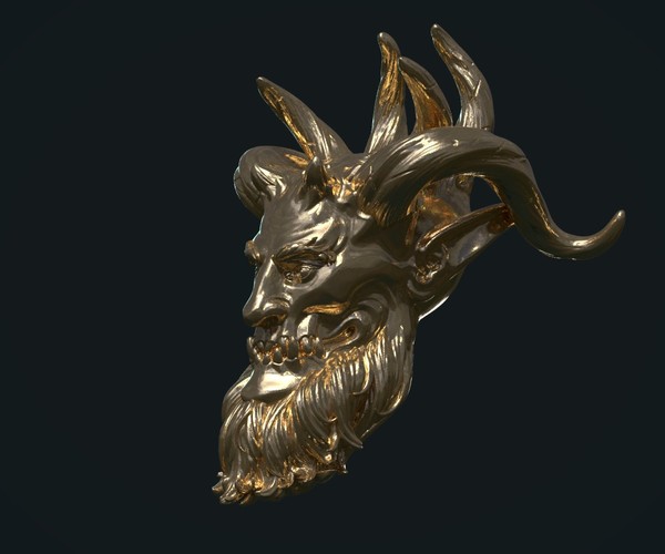 ArtStation - Demon Head | Resources