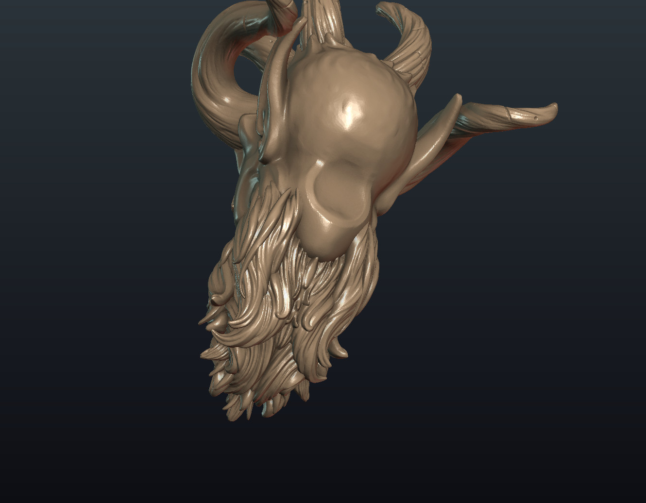 ArtStation - Demon Head | Resources