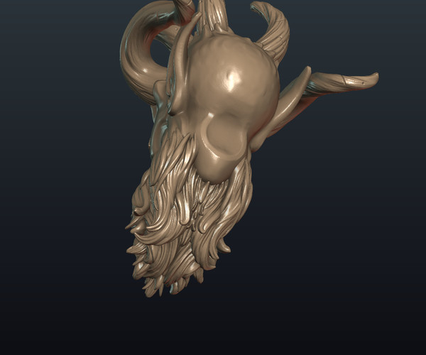 ArtStation - Demon Head | Resources