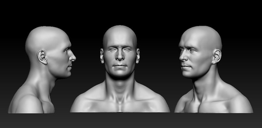 ArtStation - Male Head | Game Assets