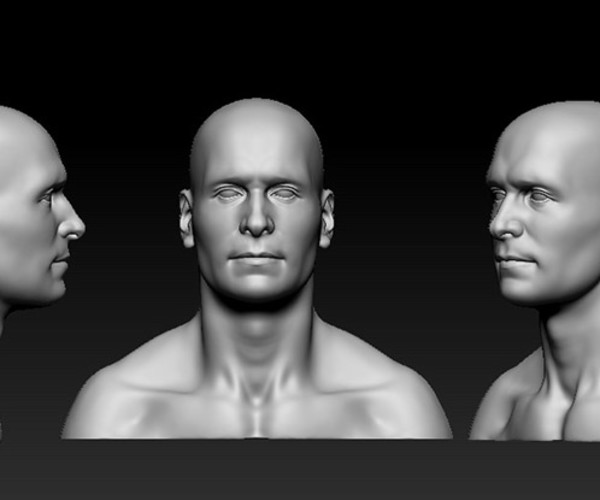 ArtStation - Male Head | Game Assets