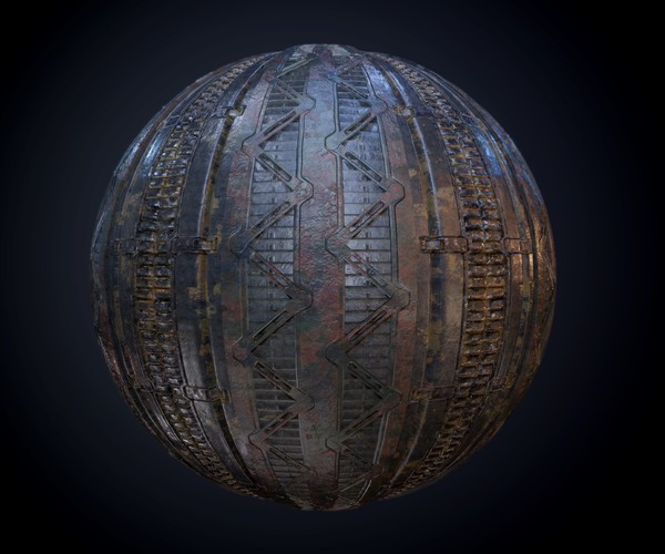 ArtStation - Sci-Fi Military Seamless PBR Texture 48 | Game Assets