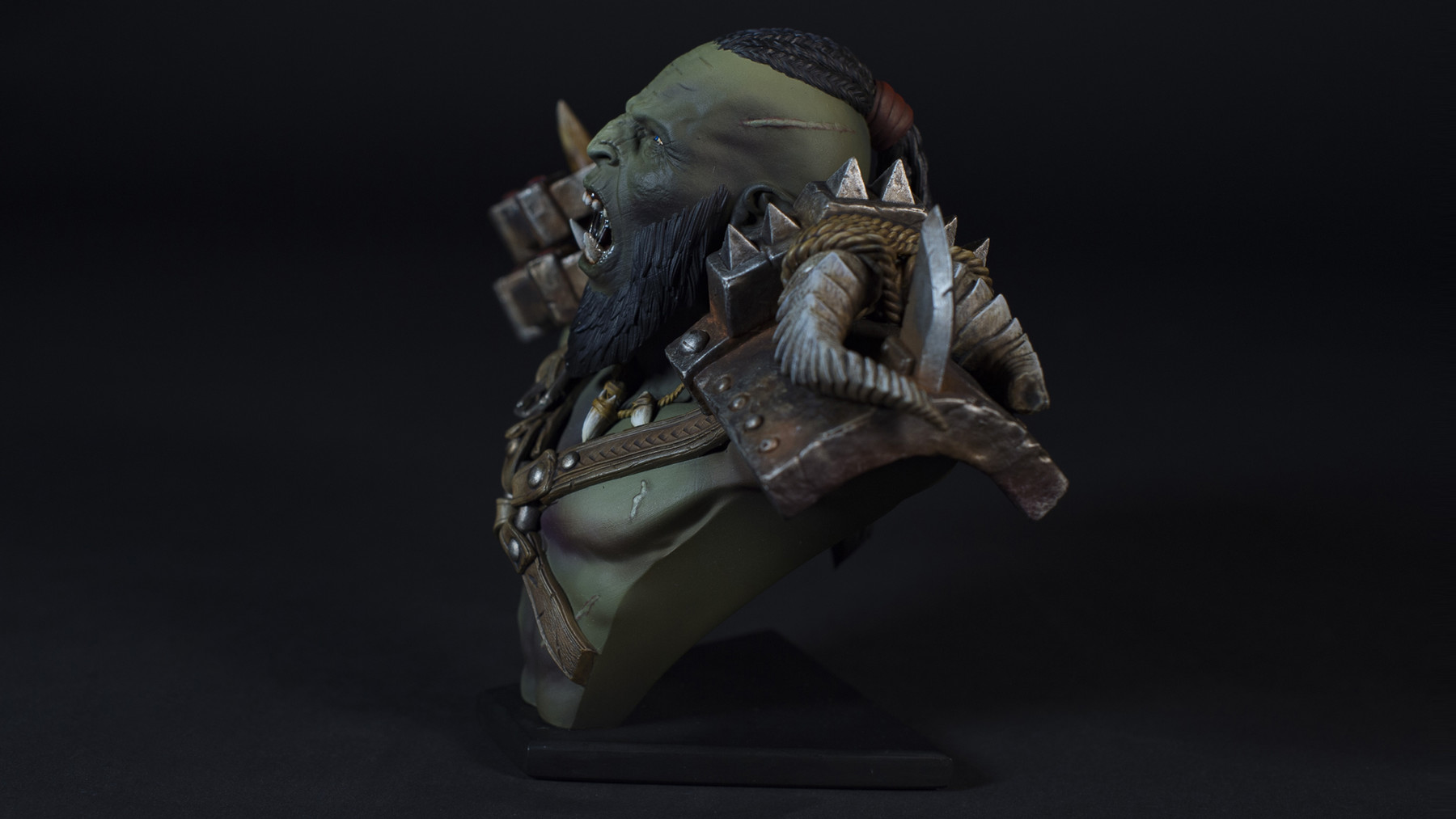 ArtStation - Orc bust - 3d print ready | Resources