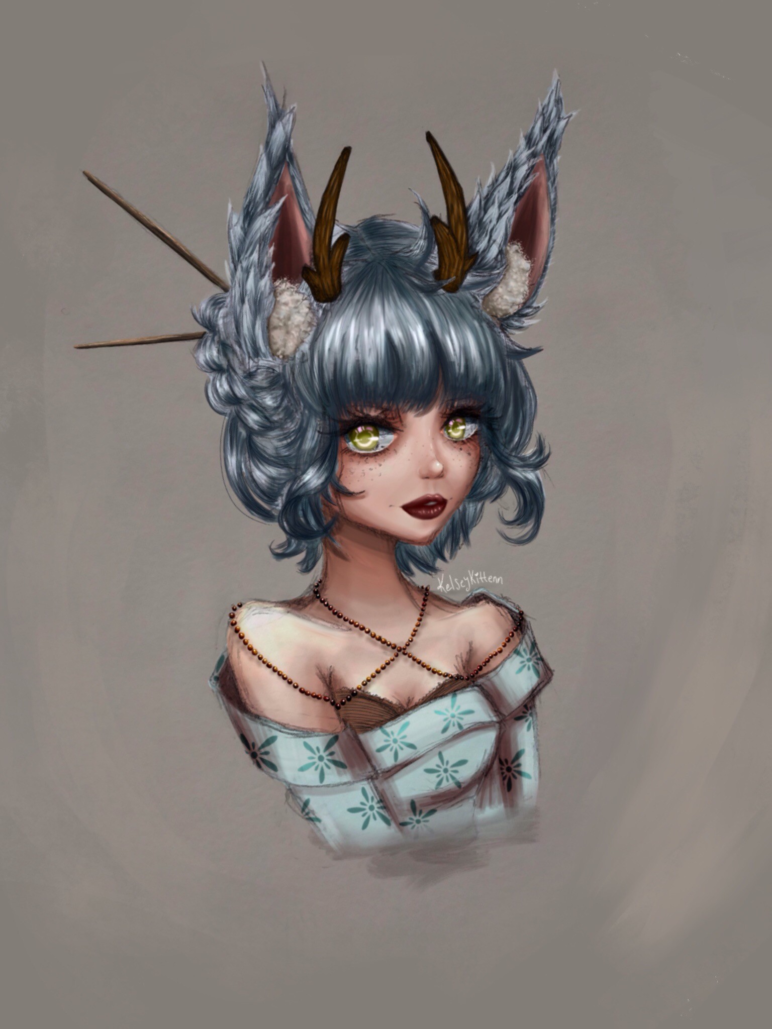 ArtStation - Jackalope Girl | Artworks