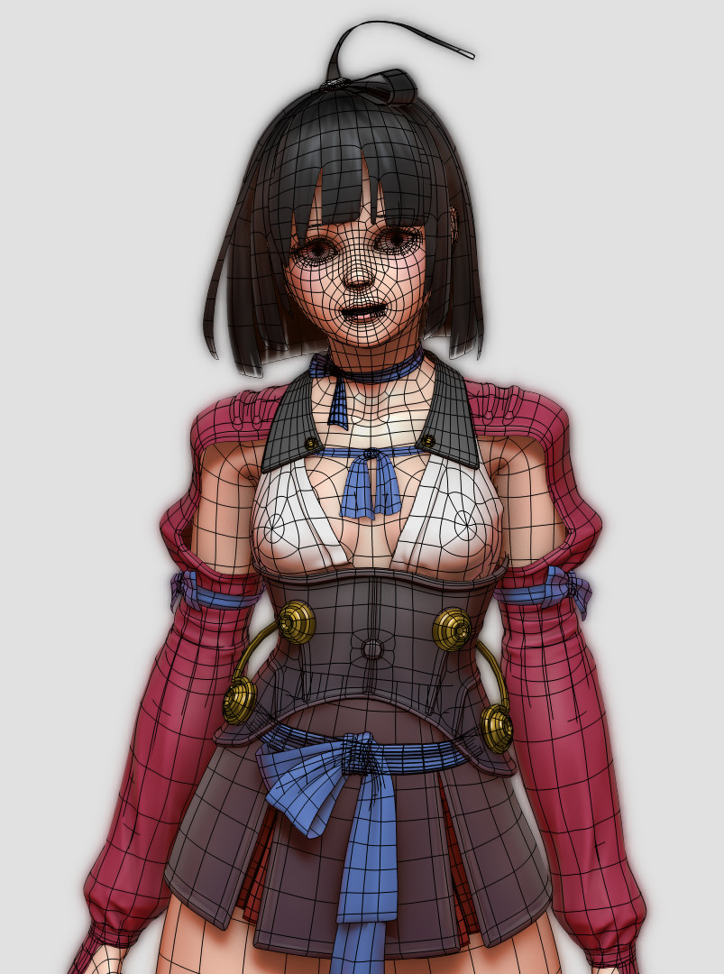 ArtStation - Mumei (Legacy Blend File) | Resources