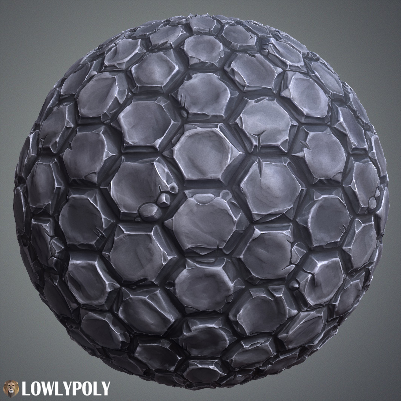 ArtStation - Stylized Stone Tile Texture | Game Assets