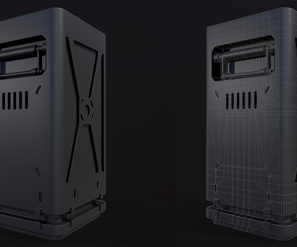 ArtStation - Sci-fi boxes | Resources