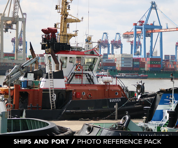 ArtStation - PORT AND SHIPS / Photo reference pack | Resources
