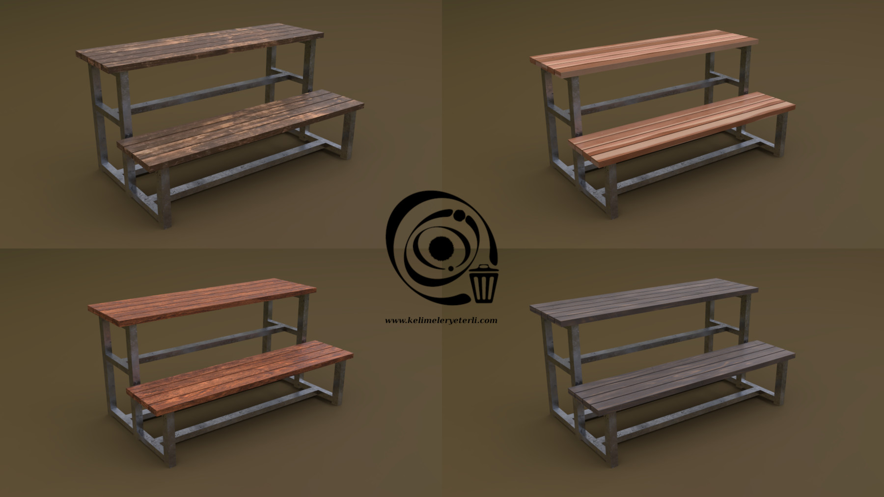 ArtStation - Tribune Set 8 2M4T R | Resources