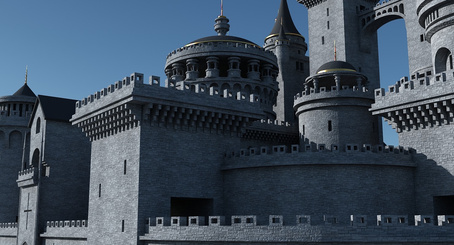 ArtStation - Fantasy Castle 03 | Resources