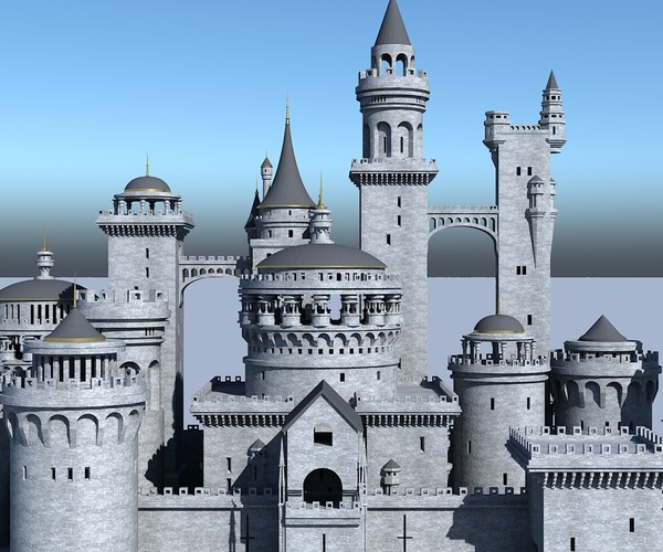 ArtStation - Fantasy Castle 03 | Resources