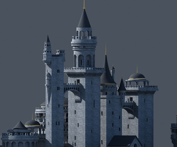ArtStation - Fantasy Castle 03 | Resources