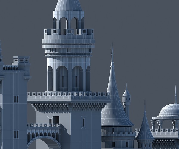 ArtStation - Fantasy Castle 03 | Resources