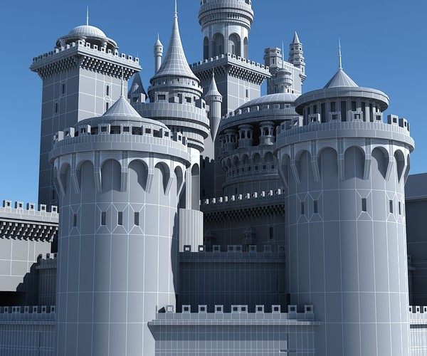 ArtStation - Fantasy Castle 03 | Resources