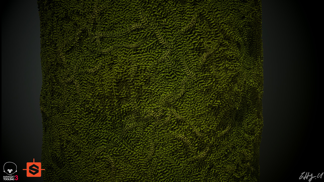 ArtStation - Moss Material-Substance Designer | Resources
