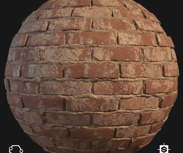 ArtStation - Sloppy bricks - Substance Designer | Resources