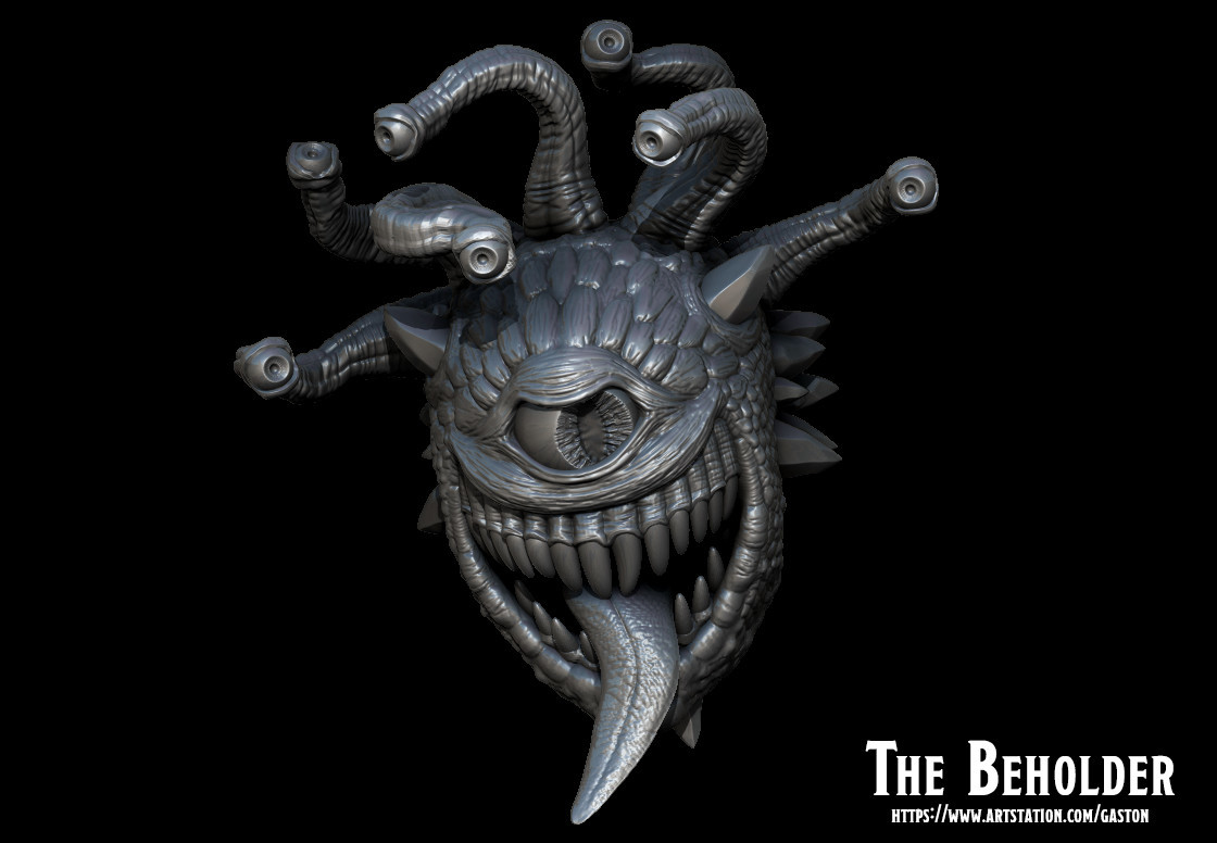 ArtStation - Beholder - RPG Mini | Resources