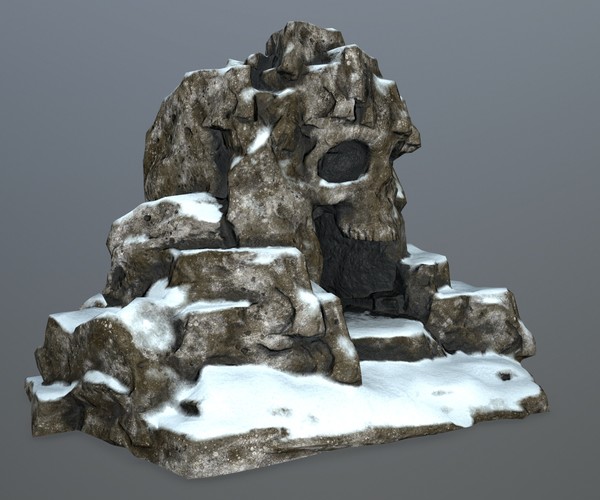 ArtStation - snow skull cave | Resources