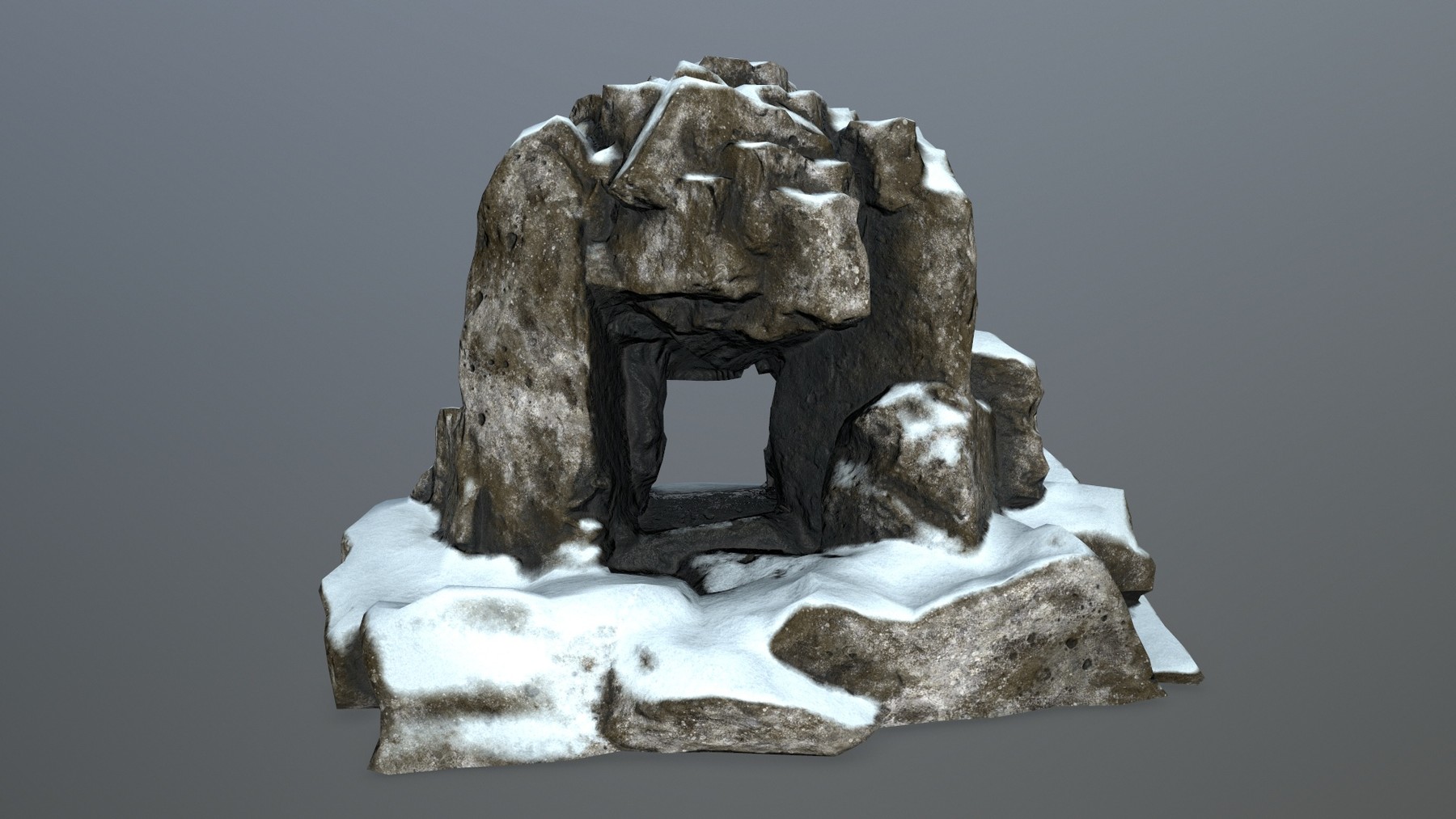 ArtStation - snow skull cave | Resources