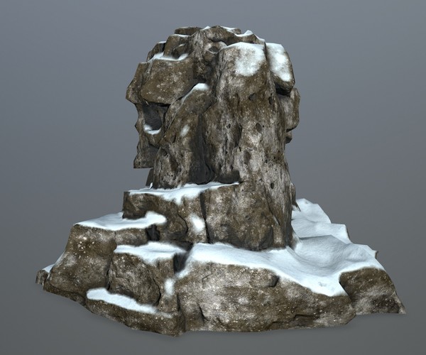 ArtStation - snow skull cave | Resources