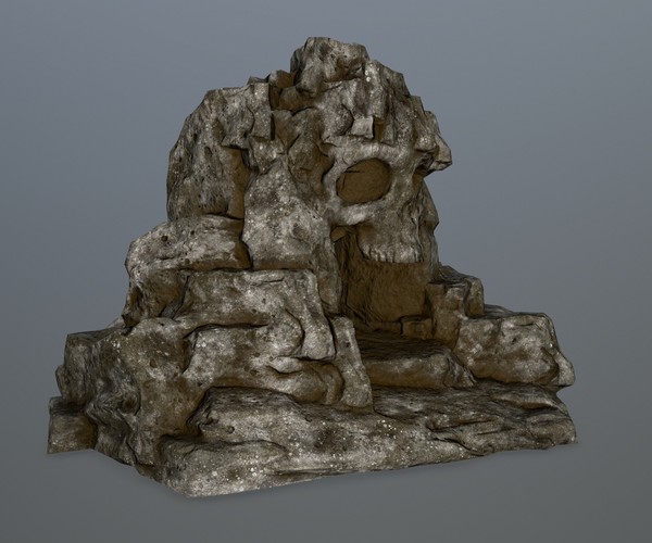 ArtStation - skull cave | Resources