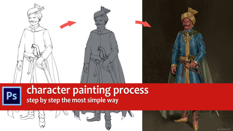 ArtStation - Character illustration free psd file | Artworks