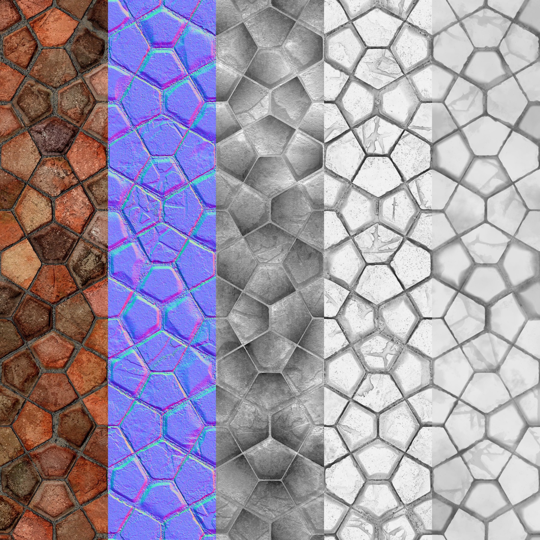 ArtStation - 82. Pavement#05 | Game Assets