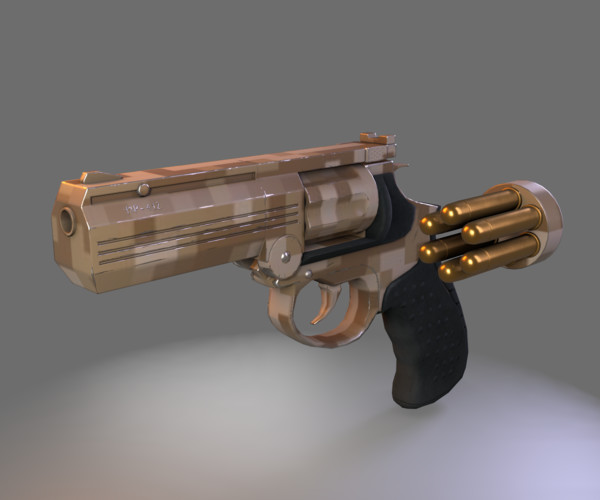 ArtStation - MP 412 REX | Game Assets