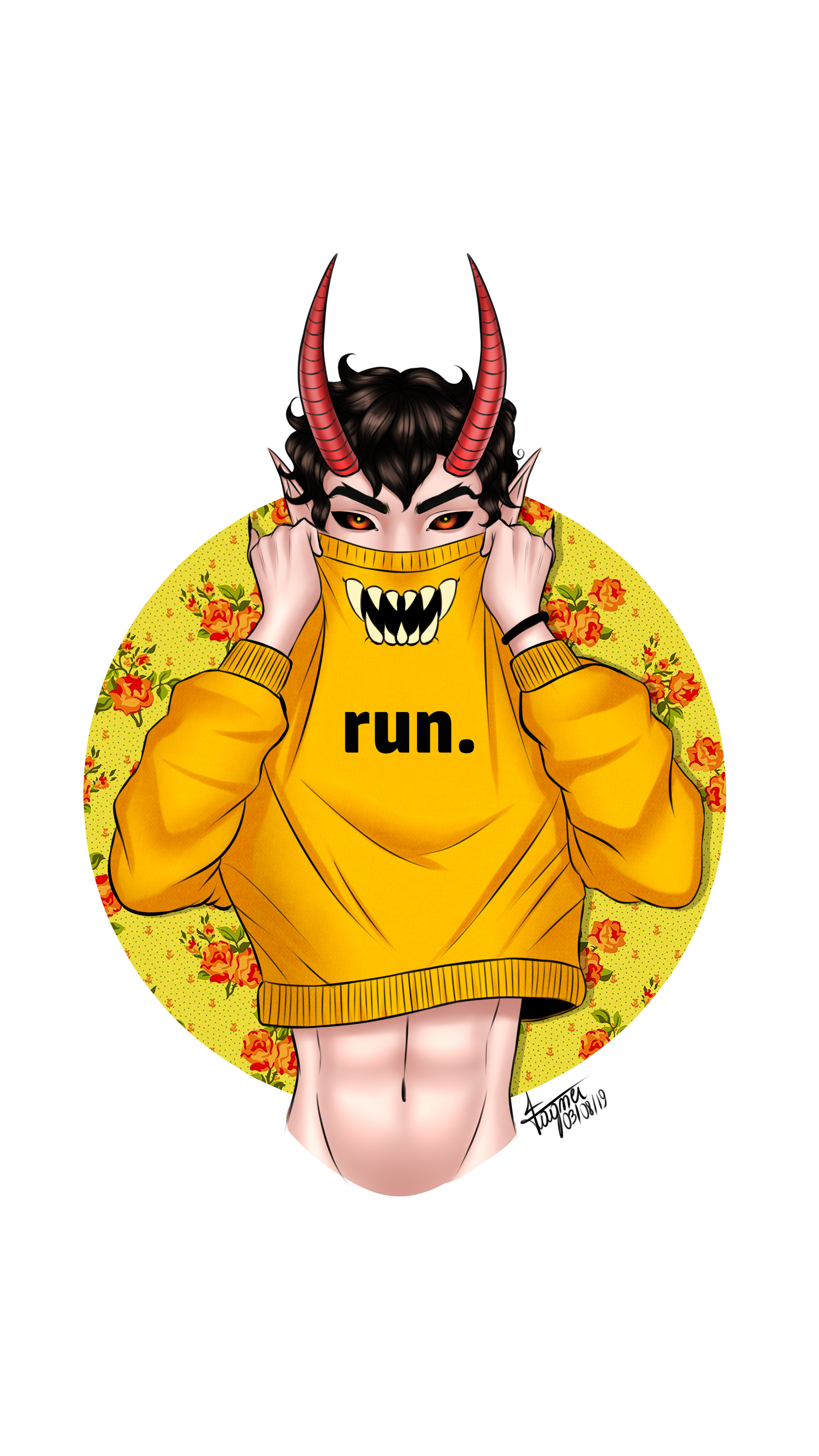 ArtStation - Run. (Yellow Version) | Artworks