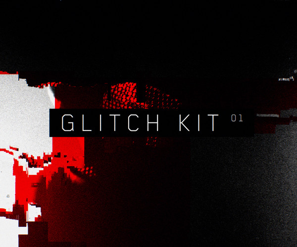 ArtStation - Glitch Kit 01 | Resources