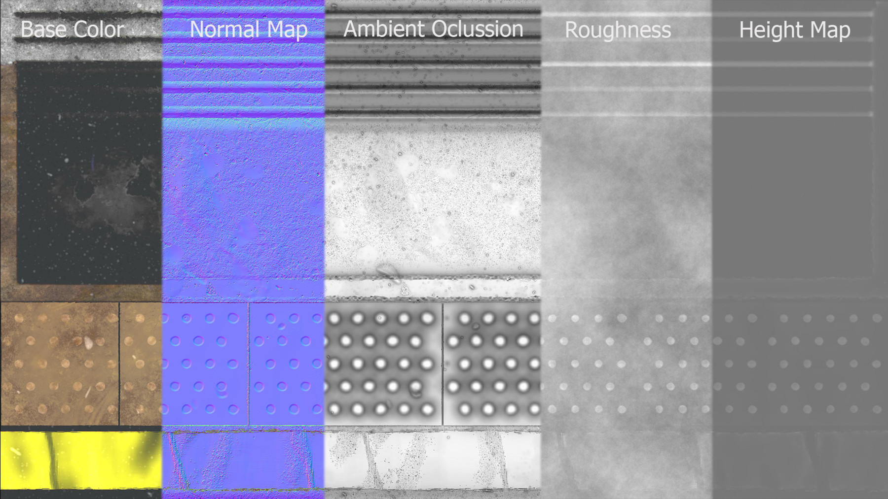 ArtStation - Train Station Floor | Game Assets