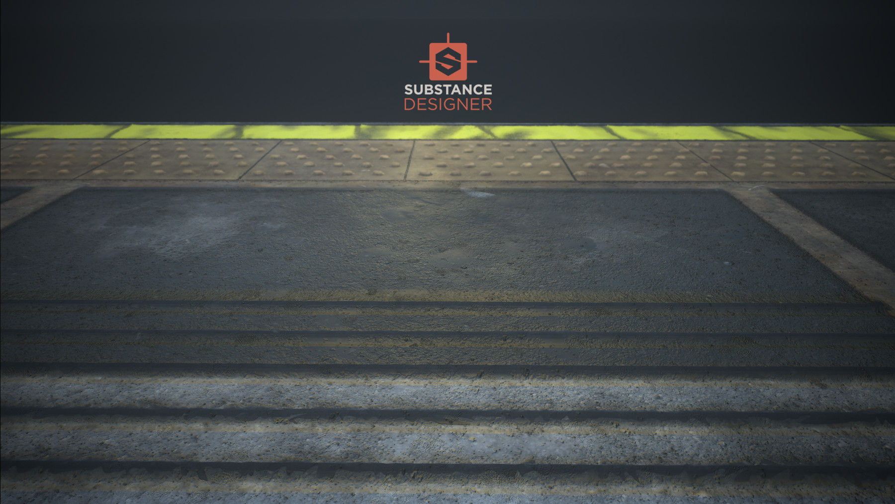 ArtStation - Train Station Floor | Game Assets