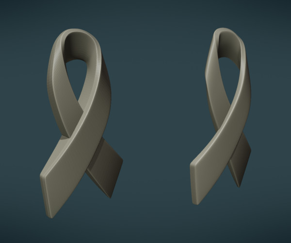 ArtStation - Cancer Ribbon | Resources