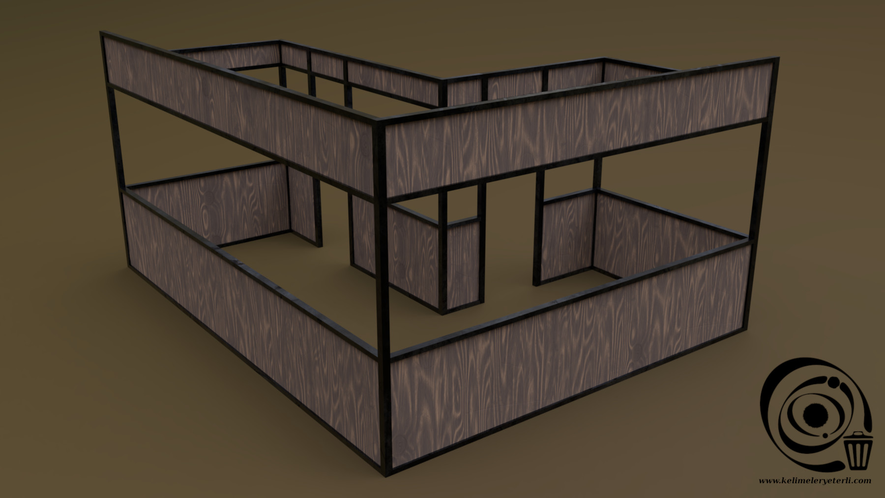 ArtStation - Stall stand Set 4M1T 04 R | Resources