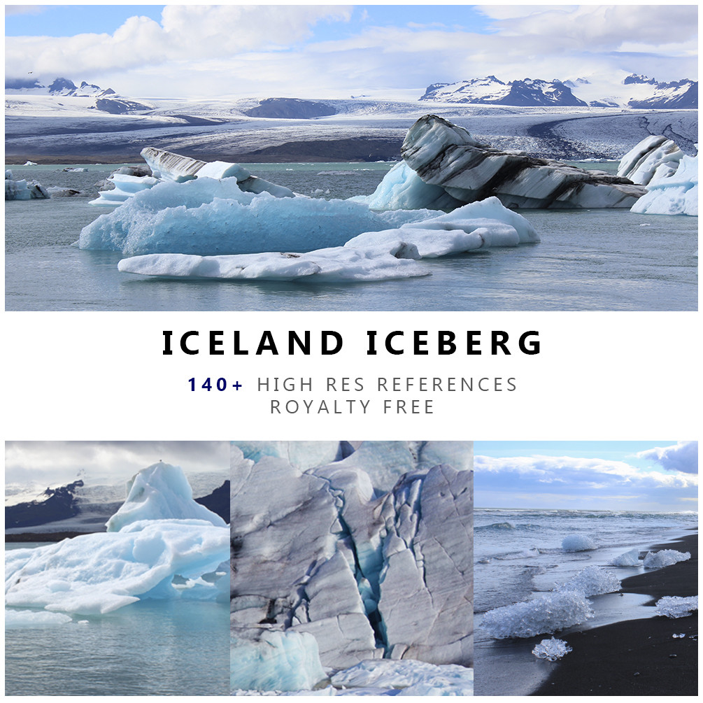ArtStation - ICELAND ICEBERG Texture Pack | Resources