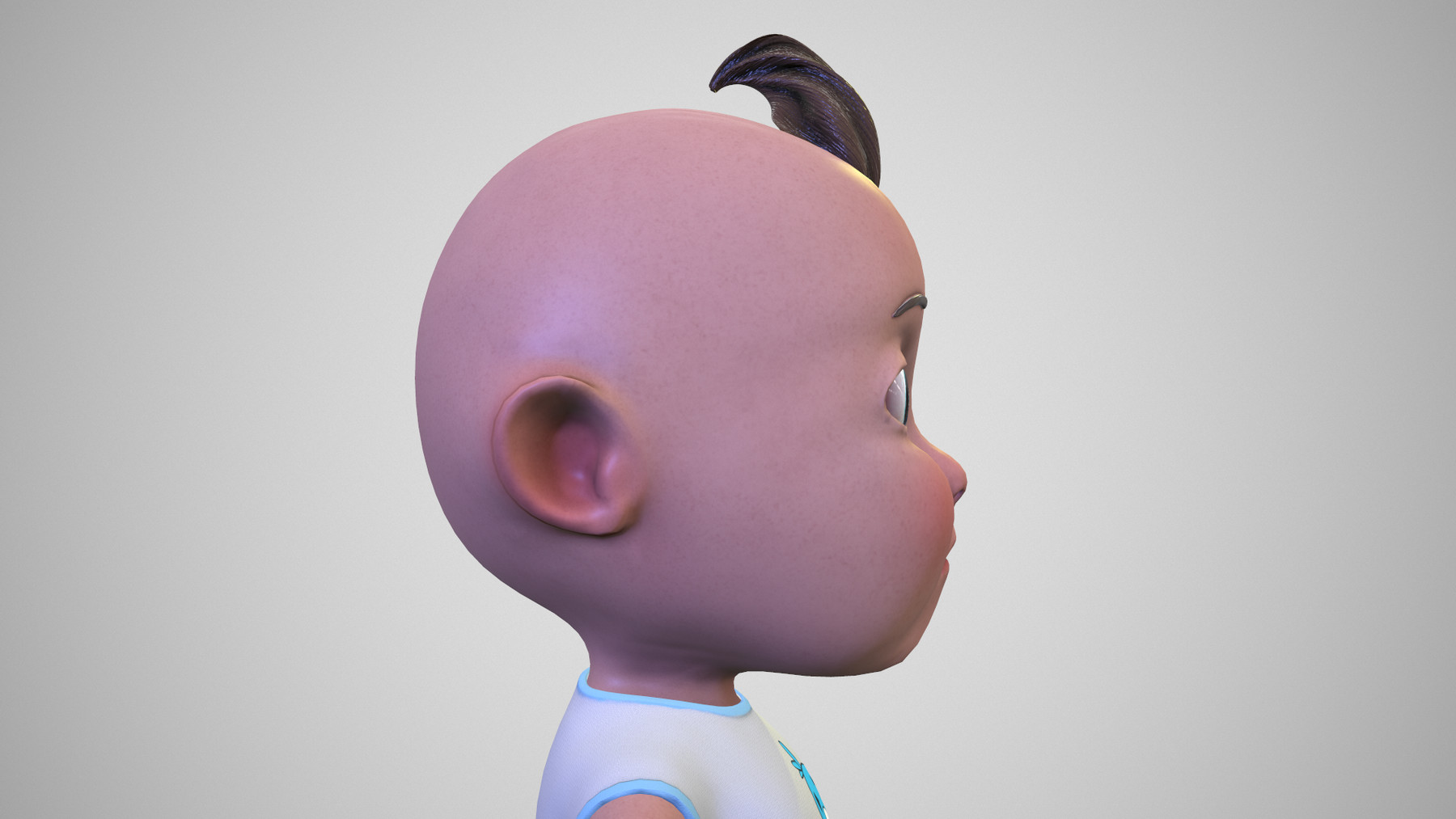 ArtStation - Cartoon Baby 3D model | Resources