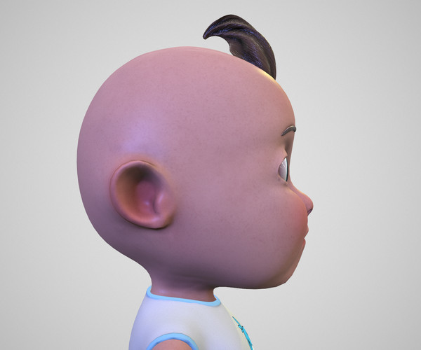 ArtStation - Cartoon Baby 3D model | Resources