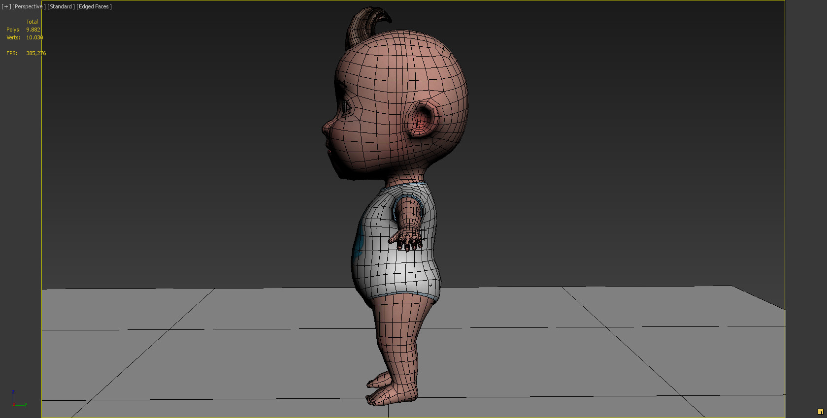 ArtStation - Cartoon Baby 3D model | Resources