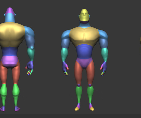 ArtStation - Hero Body Stylized BaseMesh | Resources