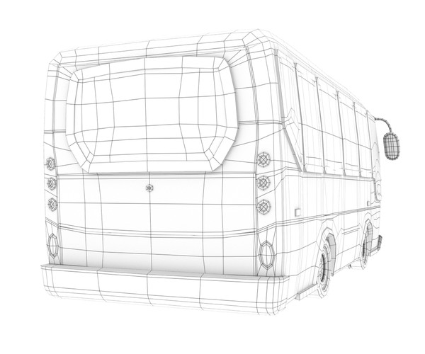ArtStation - Cartoon Bus | Resources