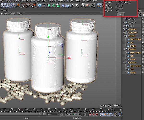 ArtStation - Bottle 3D Model | Resources