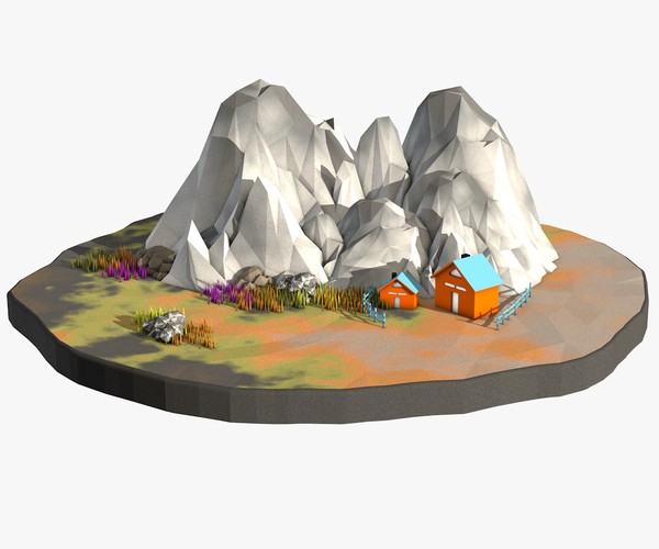 ArtStation - Landscape Low Poly | Resources