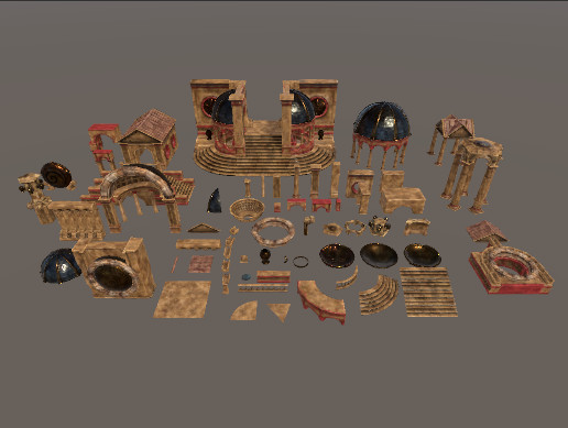 ArtStation - PBR Historic Environment Kit | Game Assets