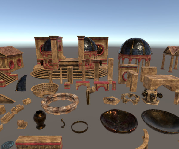 ArtStation - PBR Historic Environment Kit | Game Assets