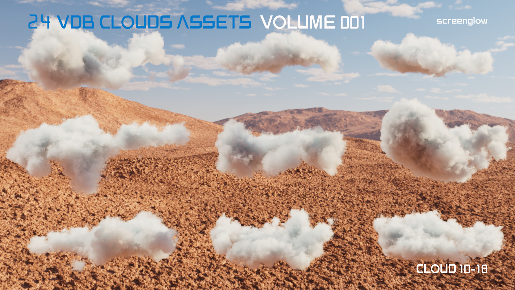 ArtStation - VDB Clouds Volume 1 | Resources