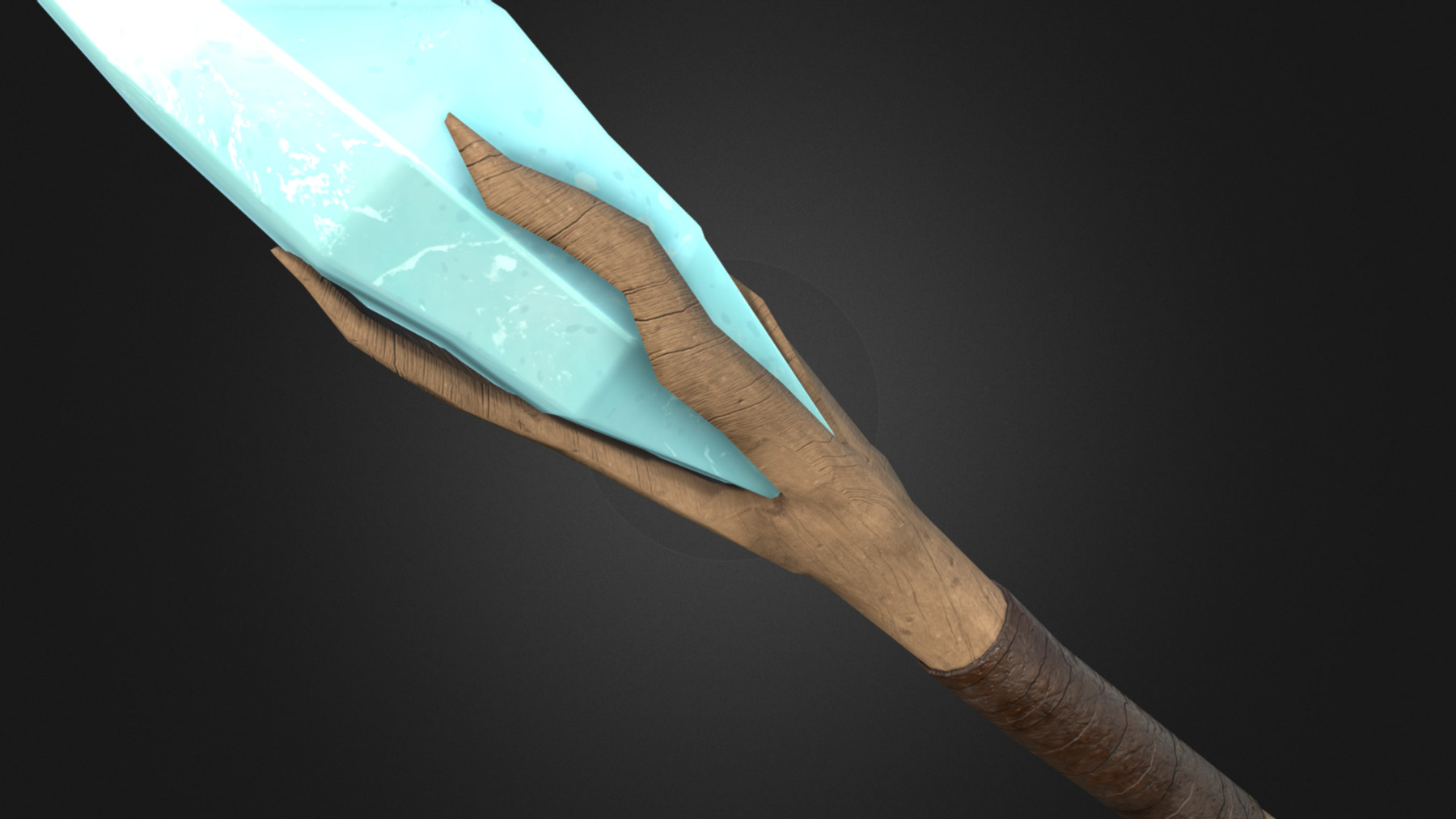 ArtStation - Magic Staff "Cold Night" | Resources