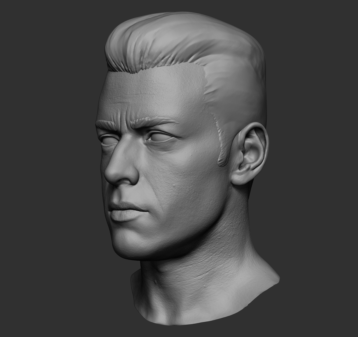 ArtStation - Realistic Male Head | Resources