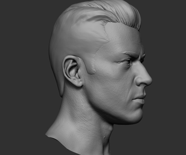 ArtStation - Realistic Male Head | Resources